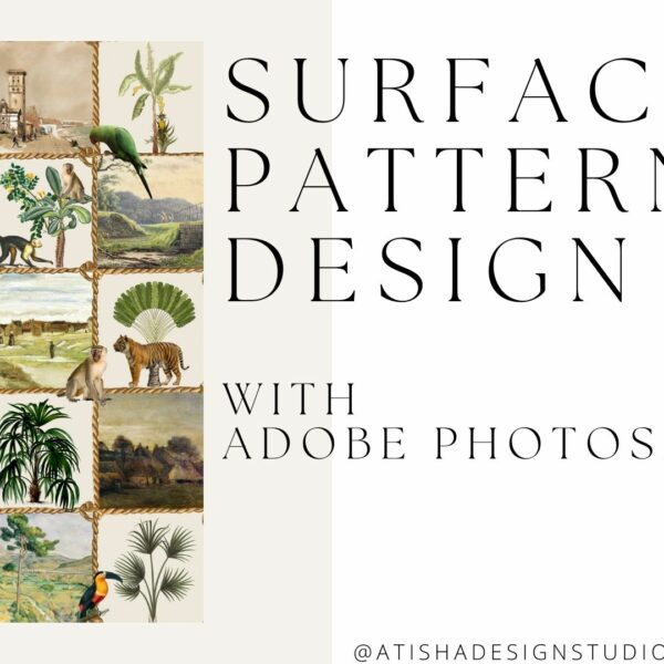 Surface Pattern Design Adobe Illustrator Atisha Design Studio