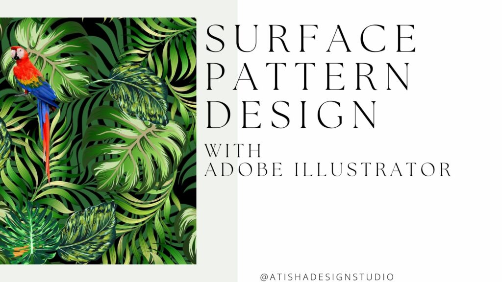 Surface Pattern Design Adobe Illustrator Atisha Design Studio